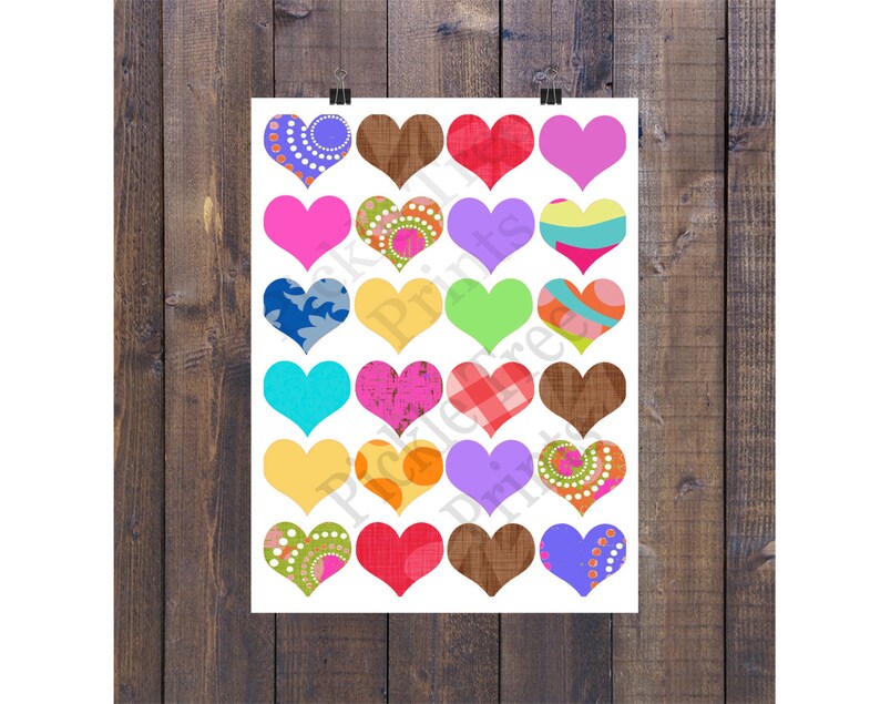 BOHO 24 Hippy Hearts Clipart Set for Personal and Commercial Use - Etsy