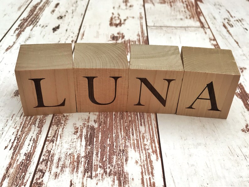 Baby Wooden Blocks Pregnancy Announcement Baby Photo Props - Etsy