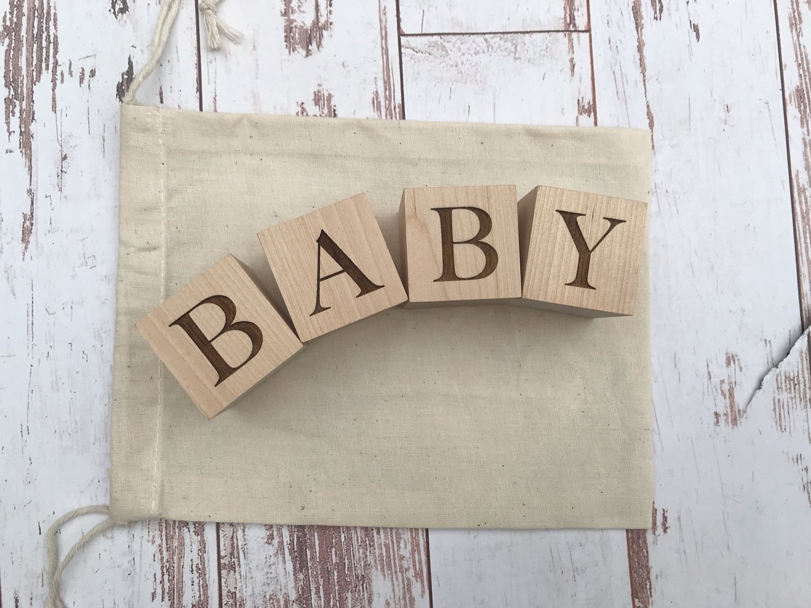 Baby Wooden Blocks Pregnancy Announcement Baby Photo Props - Etsy
