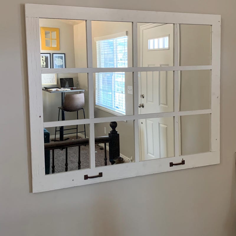 Window Pane Mirror - Etsy