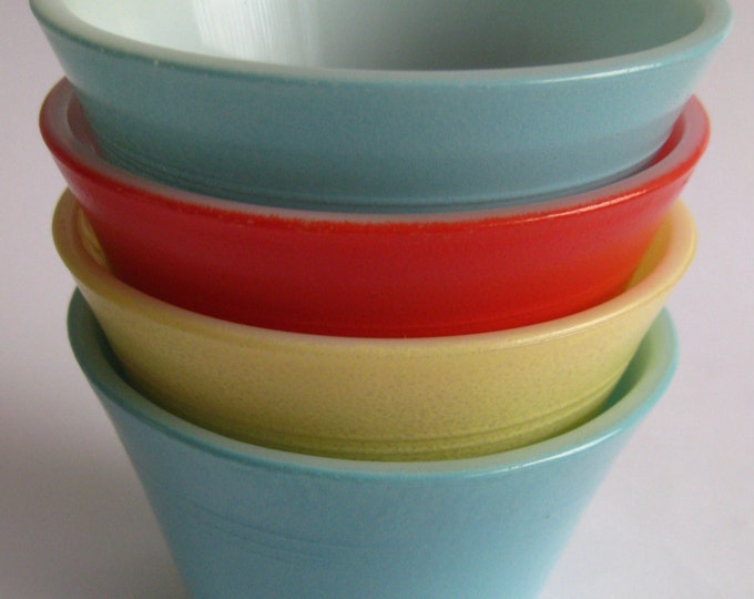 4 Vintage JAJ Pyrex Bowl Pastel 1950s Retro Home Decor Serving - Etsy