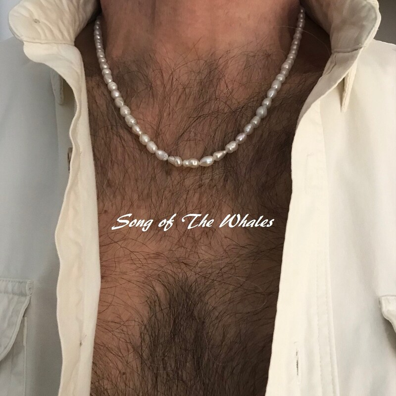 Mens Pearl Necklace - Etsy