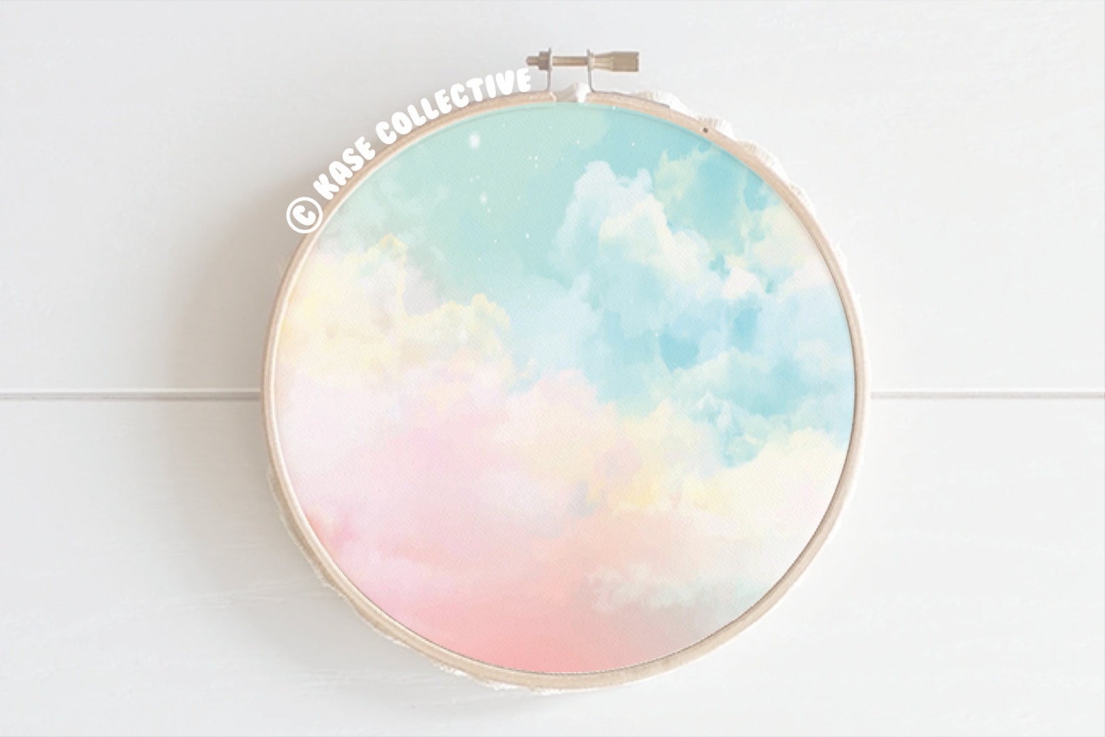 Watercolor Sky Pin Display Enamel Pin Display Pin Banner - Etsy