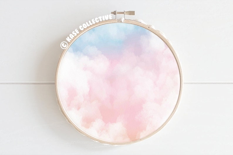 Watercolor Sky Pin Display Enamel Pin Display Pin Banner - Etsy