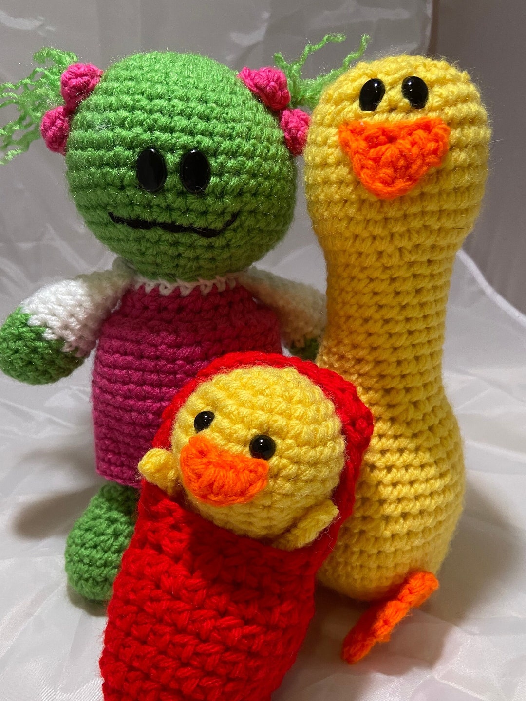 MONA*BIRDIE*FLEEFER Combo, Nanalan Doll, Nanalan Toy, Mona Doll ...