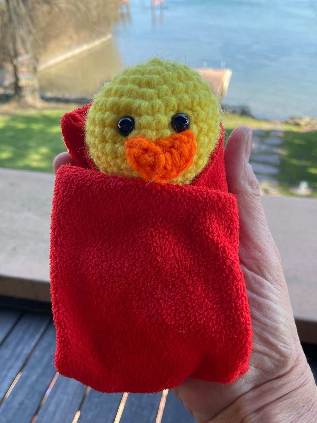 BIRDIE WITH BLANKET, Mona Nanalan Doll, Nanalan Toy, Mona Doll, Crochet ...