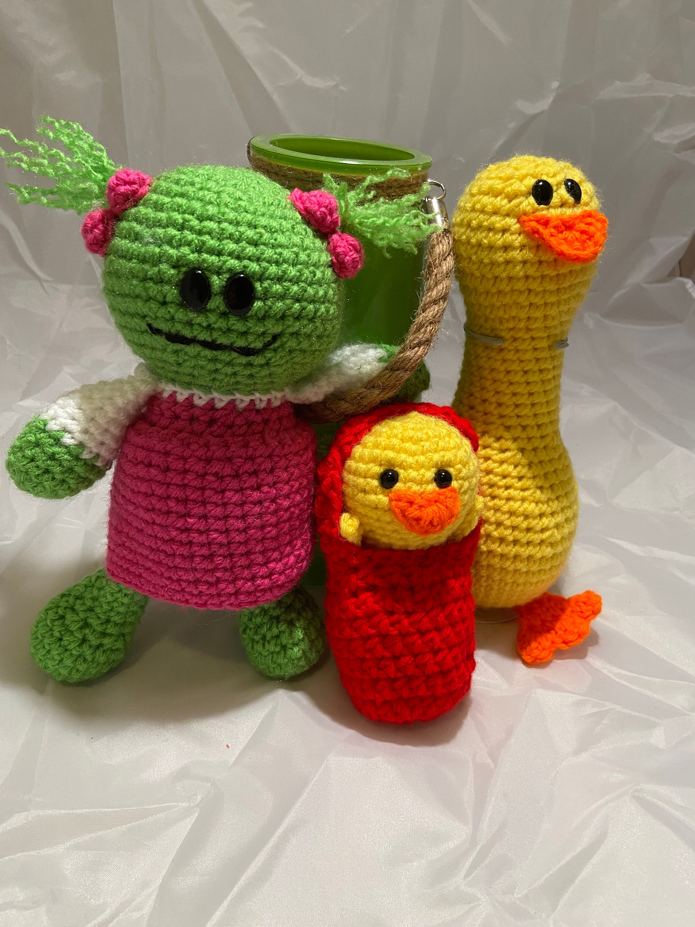 Fleefer pictured With Mona From Nanalan Doll, Nanalan Toy, Crochet Doll ...