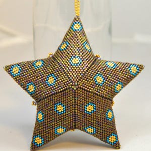 Peyote Star Beading Kit moroccan Evening by Agnieszka Watts, All Beads ...