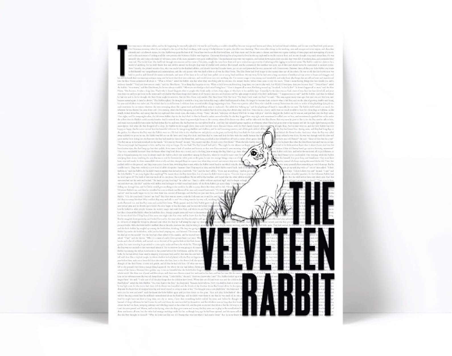 The Velveteen Rabbit by Marjory Williams Art Print Literature Book ...