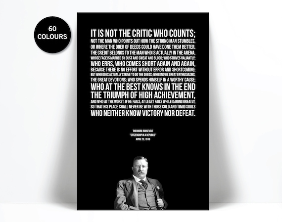 Theodore Roosevelt Word Art