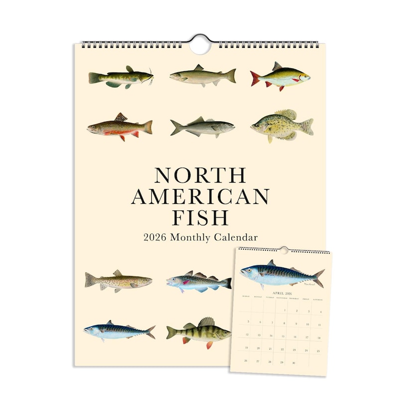 Fishing Calendars 2026 - Etsy