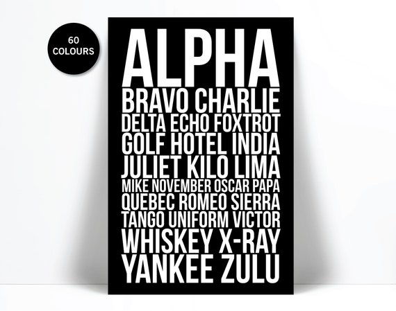 Alpha Bravo Charlie Quotes Amazon.com: Alpha Bravo Charlie Art Print.