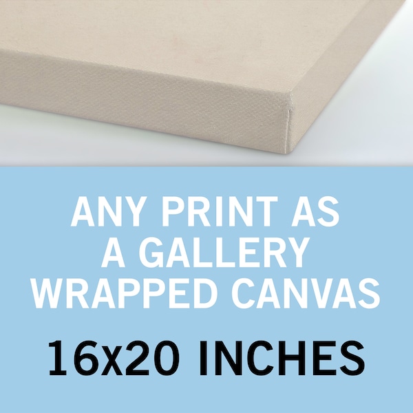 16x20 Canvas Art - Etsy