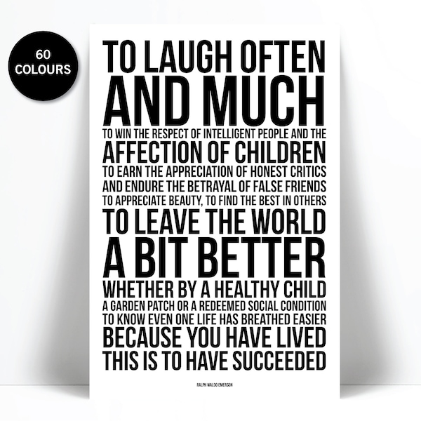 Laugh Often - Etsy