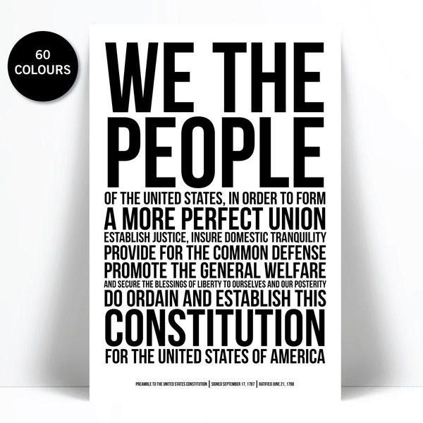 Us Constitution Svg - Etsy