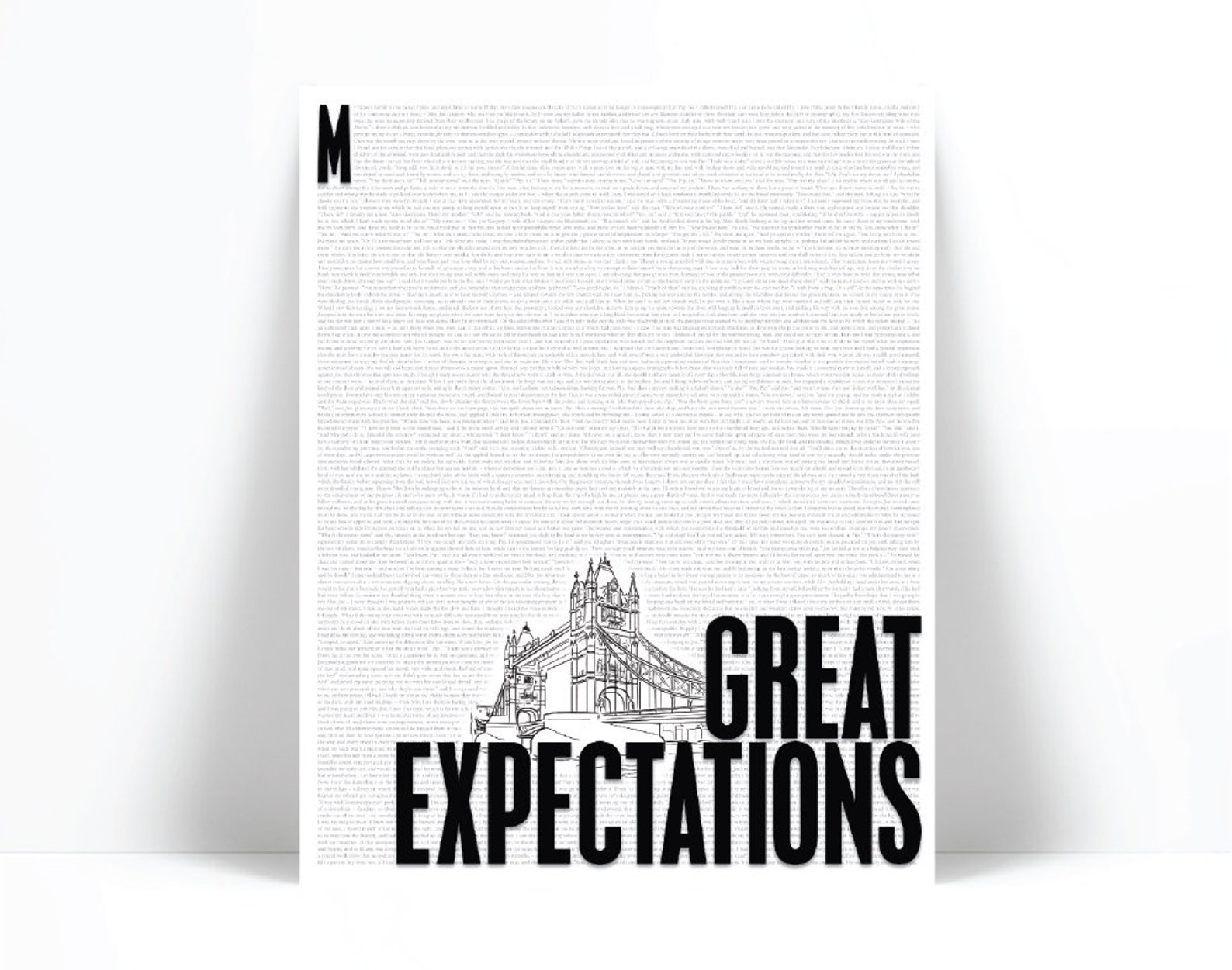 Great Expectations by Charles Dickens Art Print Poster for - Etsy