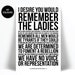 Remember the Ladies Quote Art Print Abigail Adams Letter to John Adams ...