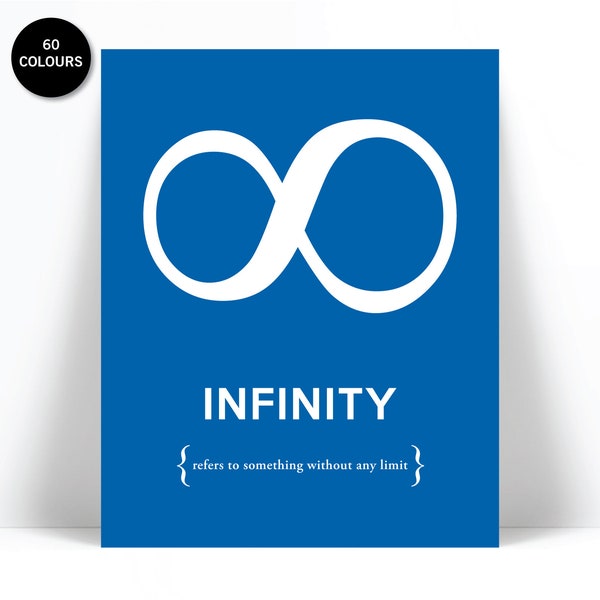 Infinity Print - Etsy