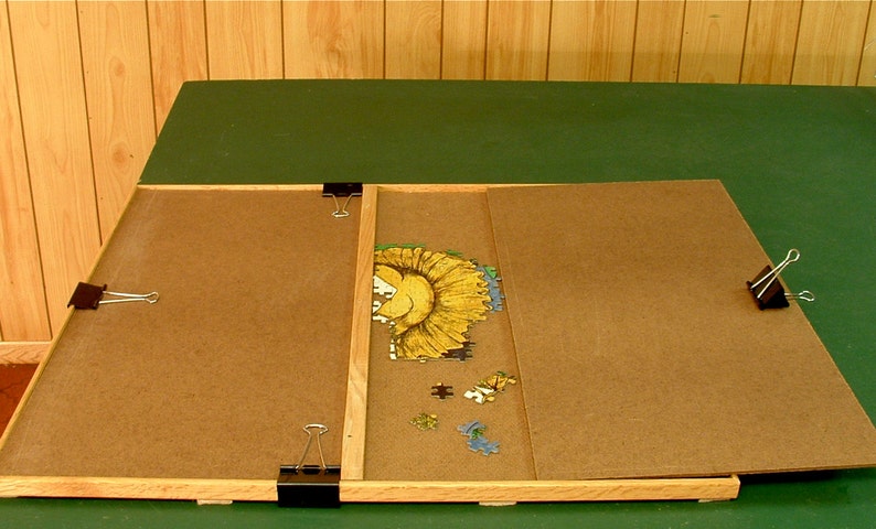 1000 Piece Jigsaw Puzzle Board Portable Caddy Vertical Storage - Etsy