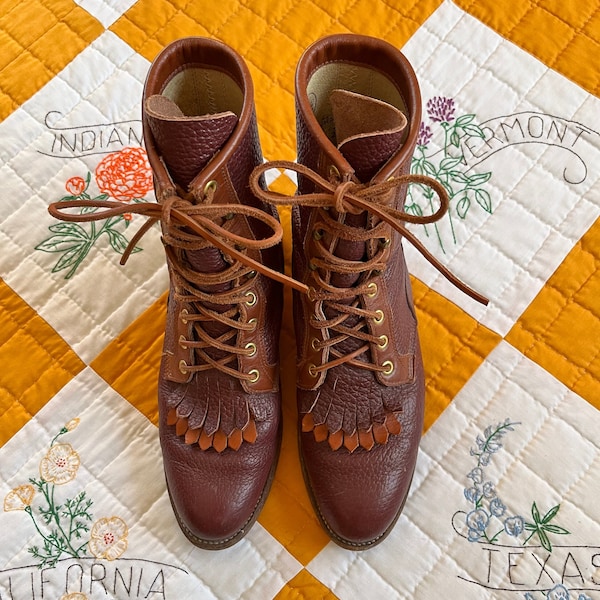 Kiltie Boots - Etsy