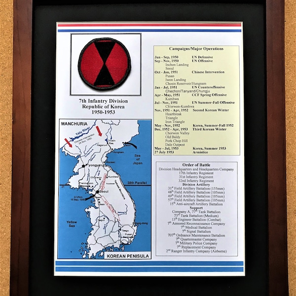 7th Infantry Patch - Etsy