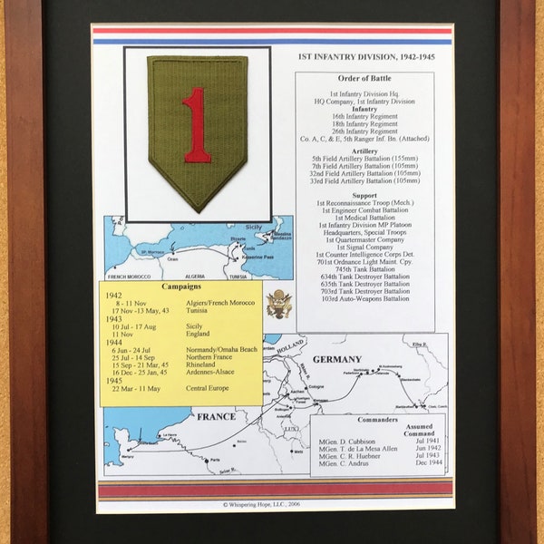 1st Infantry Division Patch - Etsy