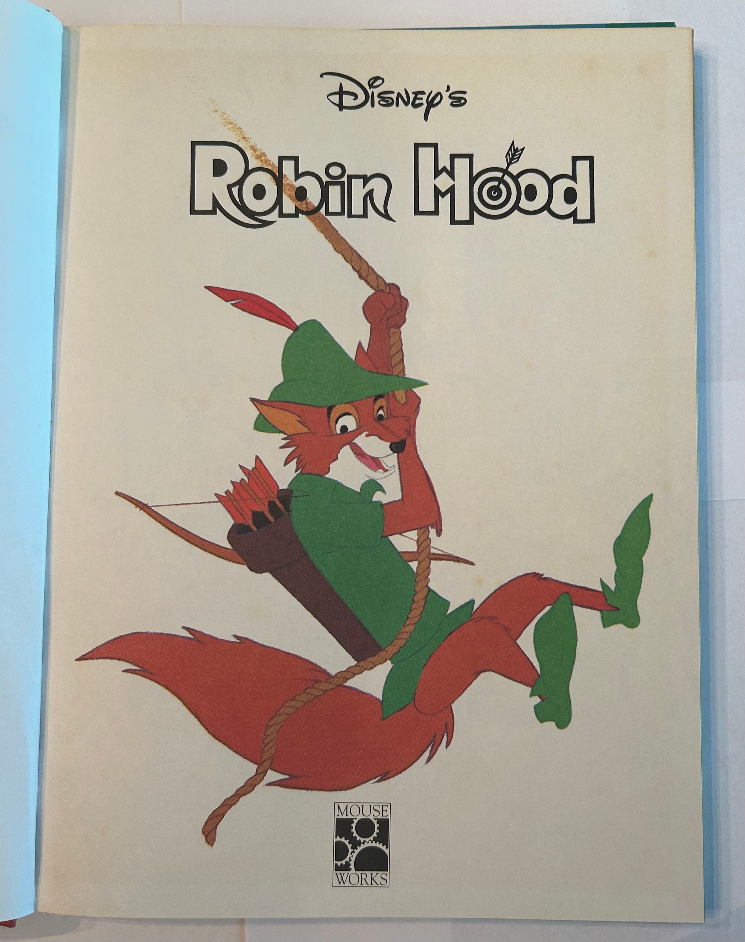 Disneys Robin Hood Mouse Works Classic Series - Etsy