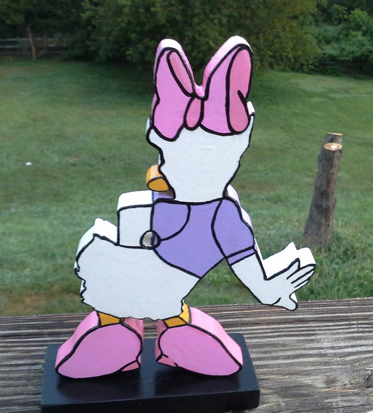 Daisy Duck Disney Character Decor Hand Cut Sanded and | Etsy