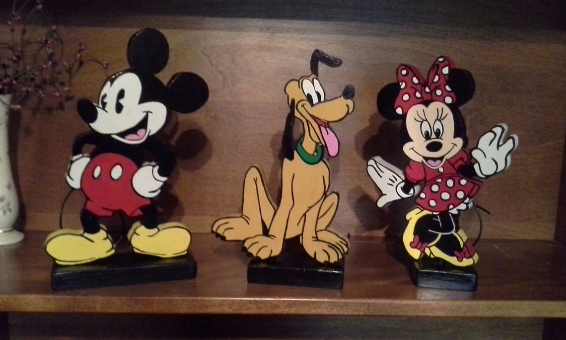 Goofy Disney Character Decor Hand Cut Sanded and Painted - Etsy