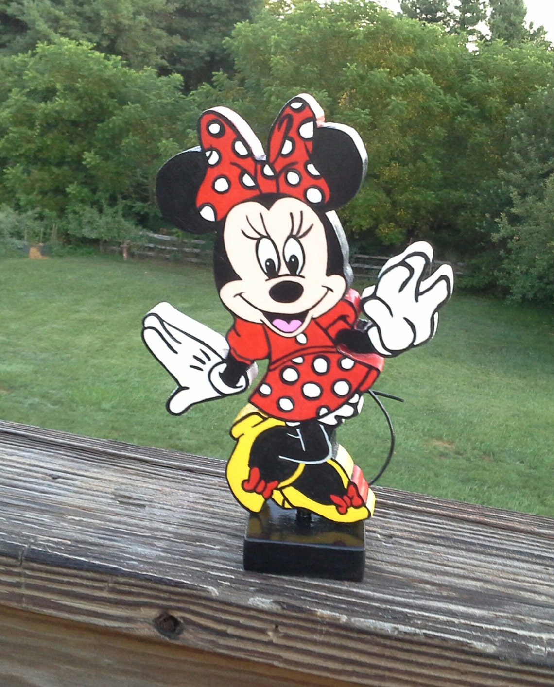 Mini Mouse Decor Hand Cut Sanded and Painted - Etsy India