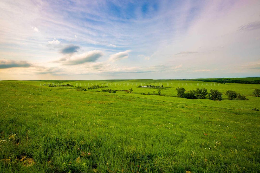 Flint Hills Landscape in Kansas • Print | Canvas | Metal | Framed ...