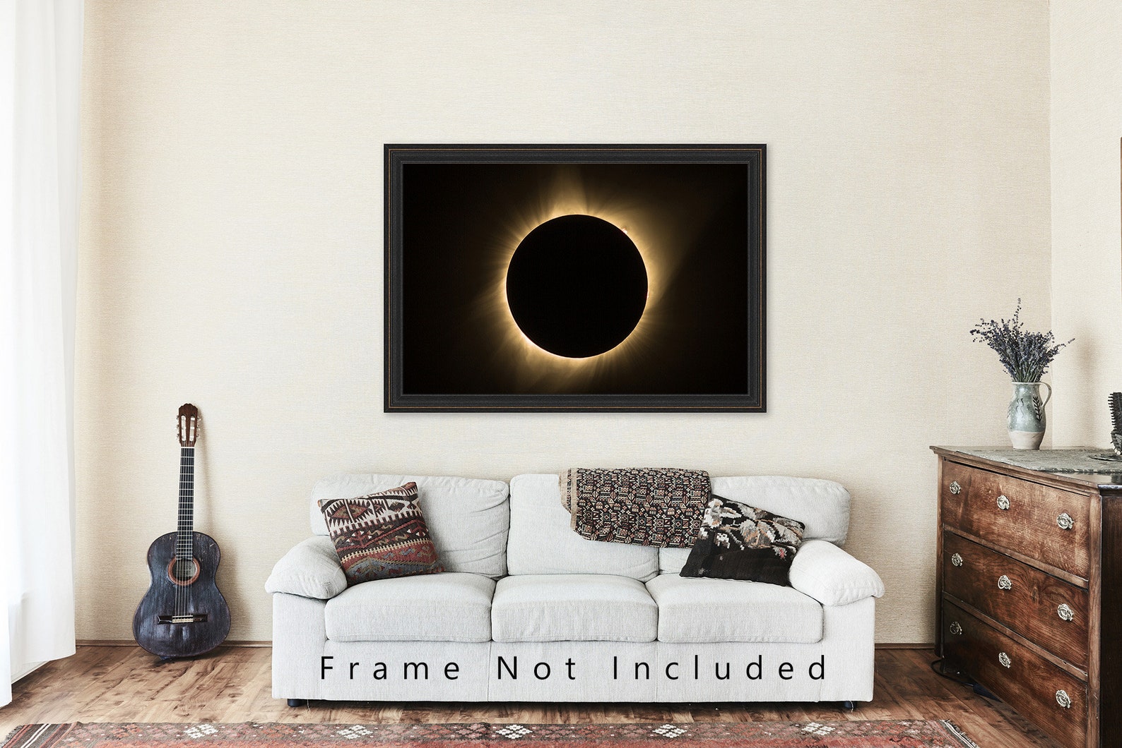 Eclipse Wall Art Photography Print Picture of Total Solar - Etsy
