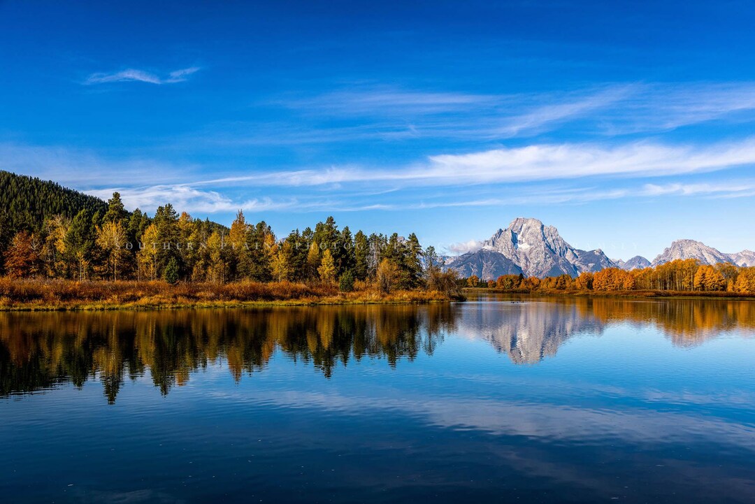 Oxbow Bend Grand Teton National Park Wyoming • Print | Canvas | Metal ...