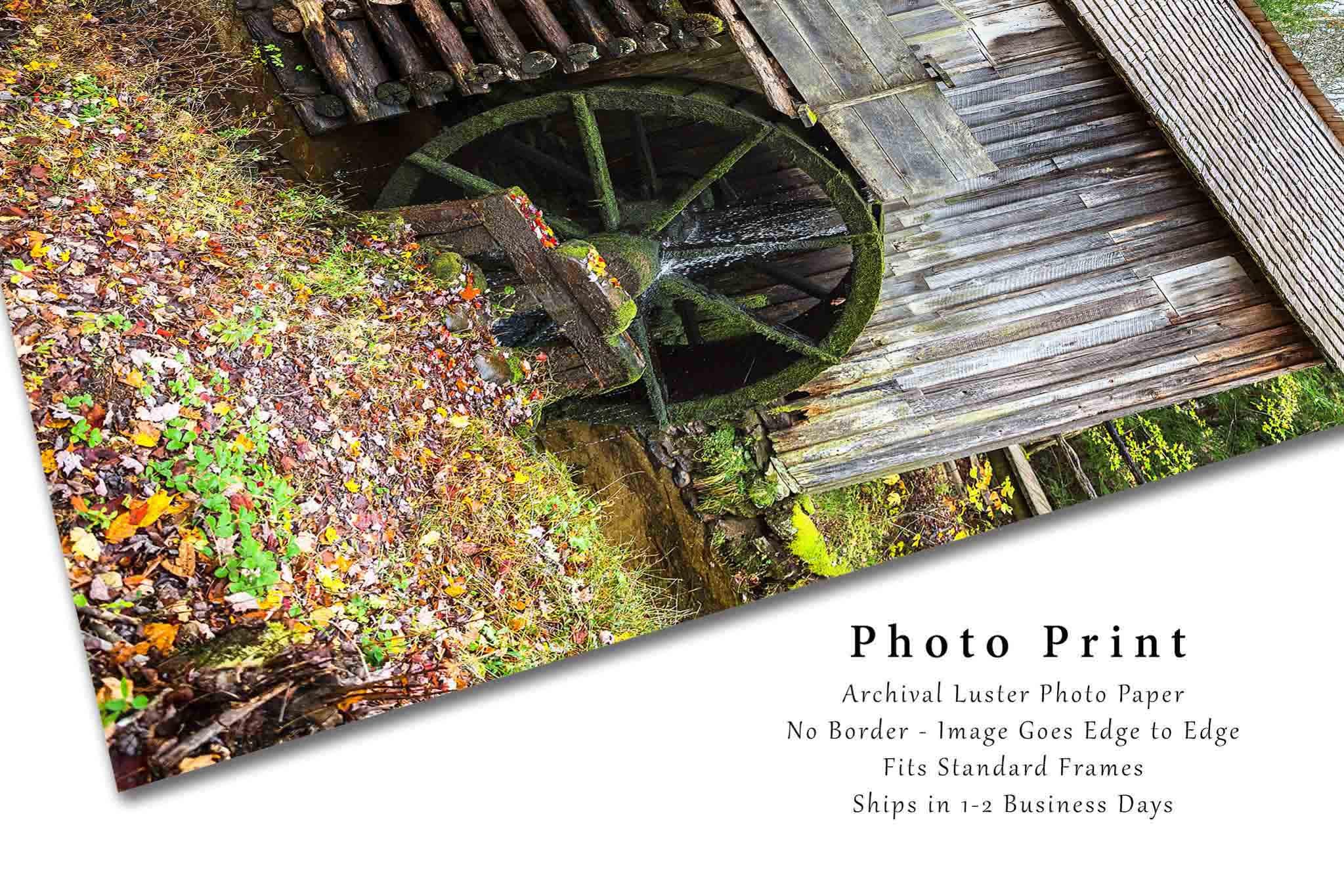 John Cable Mill Photography Print: Tennessee Rustic Great Smoky ...