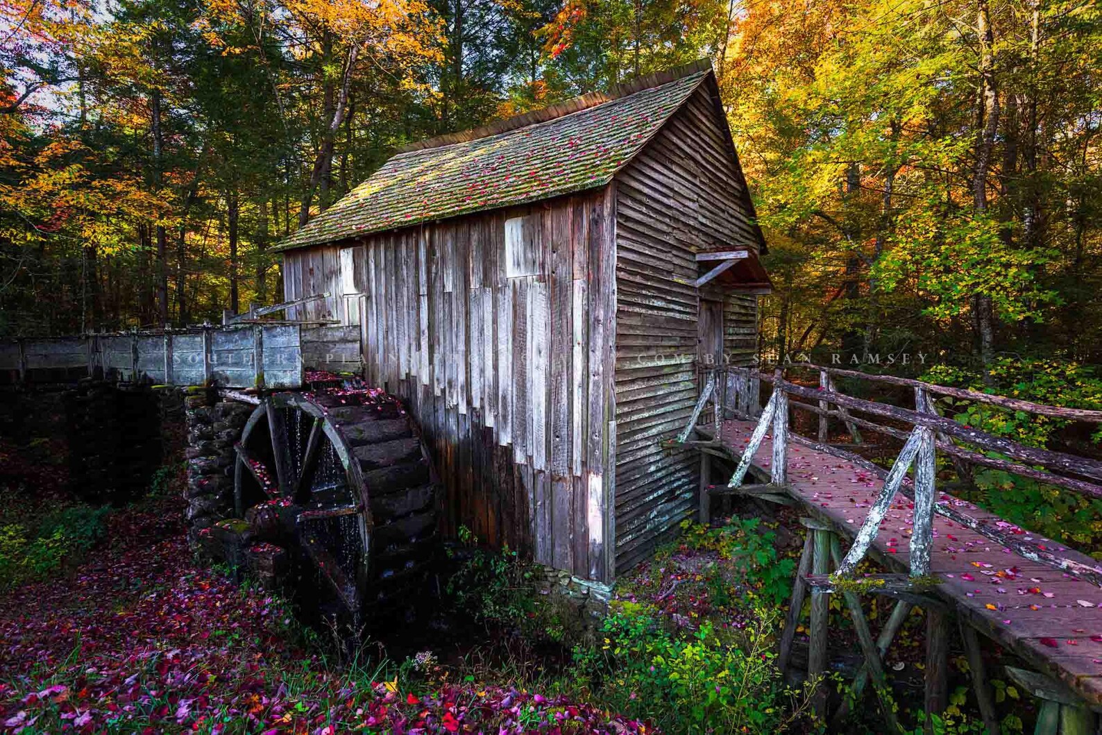 John Cable Mill Photography Print: Tennessee Great Smoky Mountains ...
