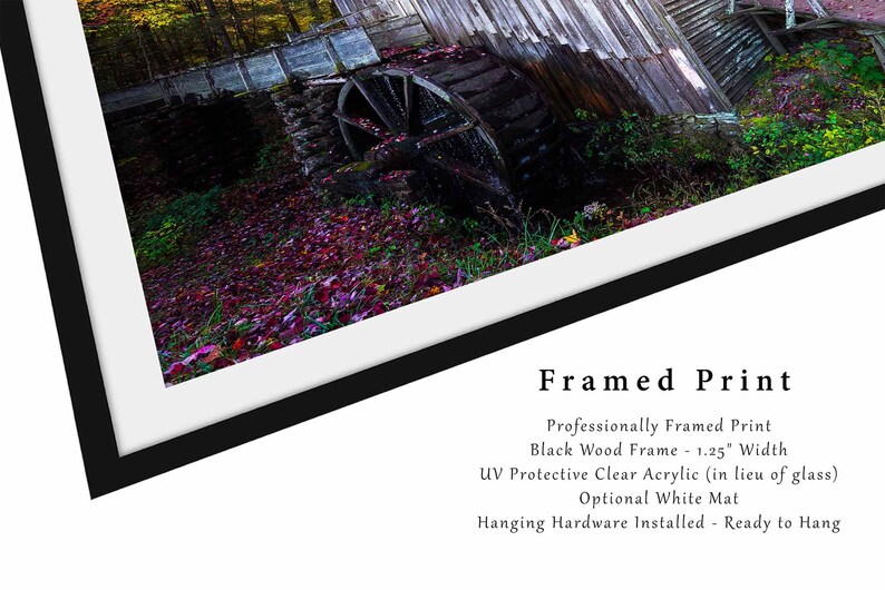 John Cable Mill Photography Print: Tennessee Great Smoky Mountains ...