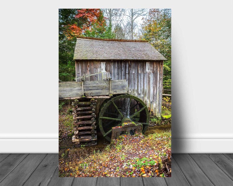 John Cable Mill Photography Print: Tennessee Rustic Great Smoky ...