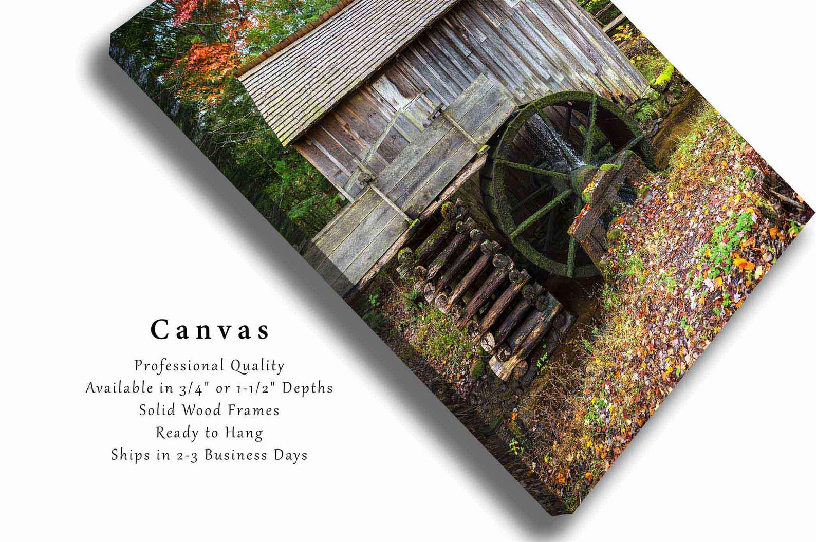 John Cable Mill Photography Print: Tennessee Rustic Great Smoky ...
