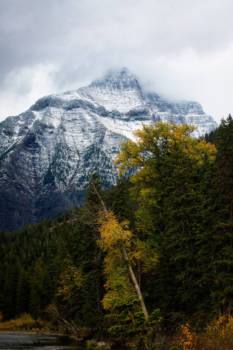 Rocky Mountain Wall Art Photography Print Vertical Picture - Etsy