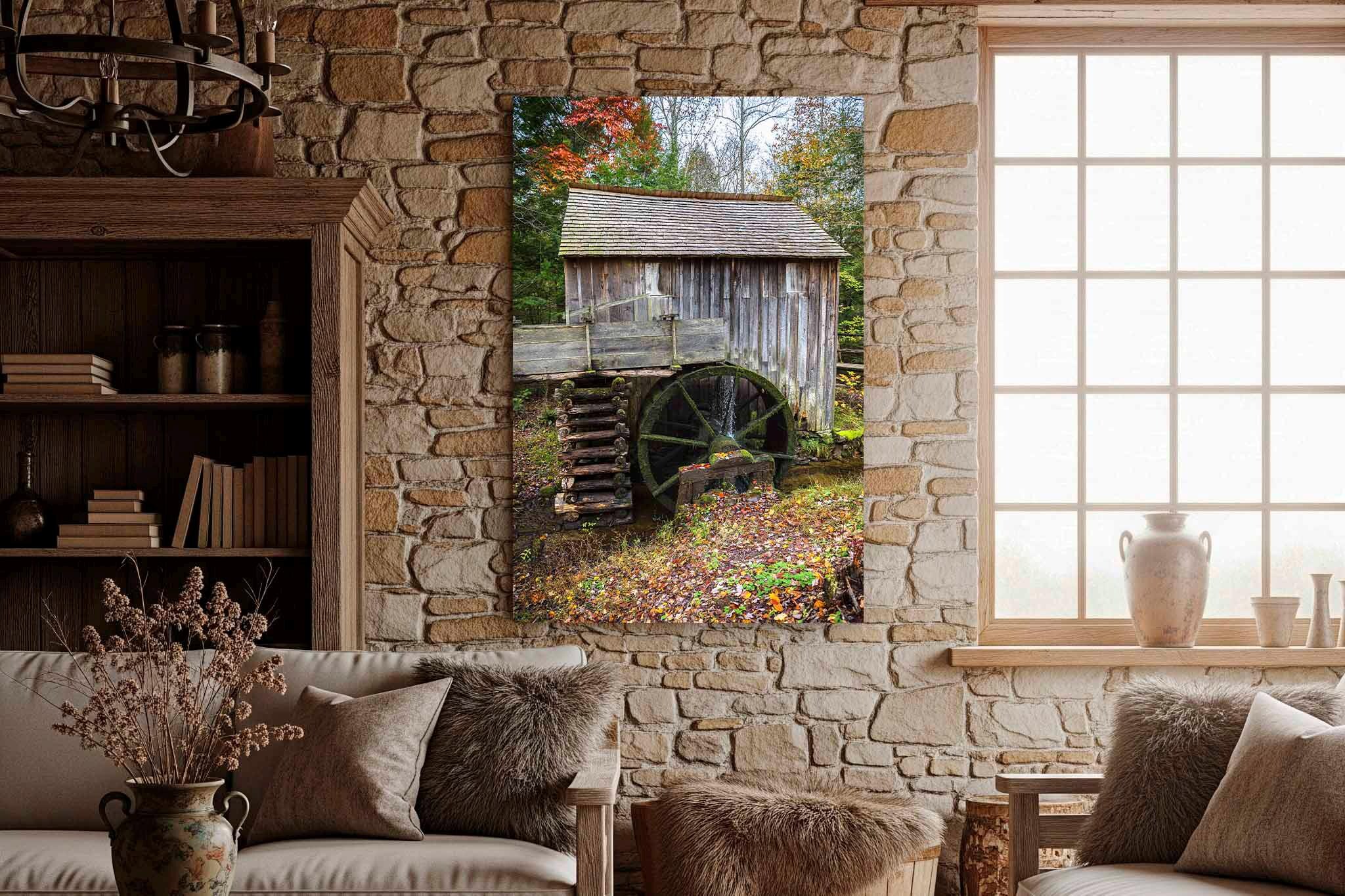 John Cable Mill Photography Print: Tennessee Rustic Great Smoky ...