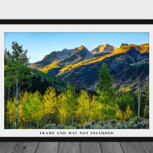 Rocky Mountain Picture Fine Art Landscape Photography Print of Mountain ...