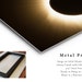 Celestial Wall Art ready to Hang Metal Print of Total Solar Eclipse ...
