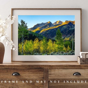 Rocky Mountain Picture Fine Art Landscape Photography Print of Mountain ...