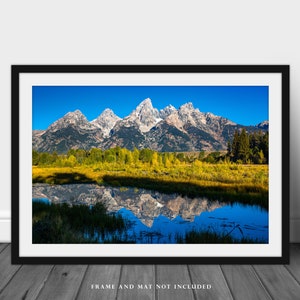 Rocky Mountain Photography Wall Art Print Picture of Grand | Etsy