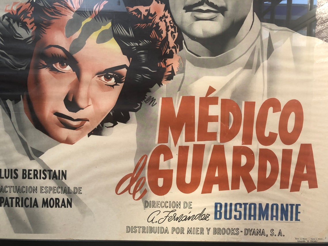 Vintage Mexican Film Movie Poster - Etsy