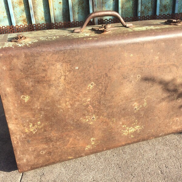 Metal Suitcase - Etsy