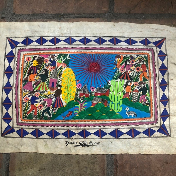 Mexican Bark Art - Etsy