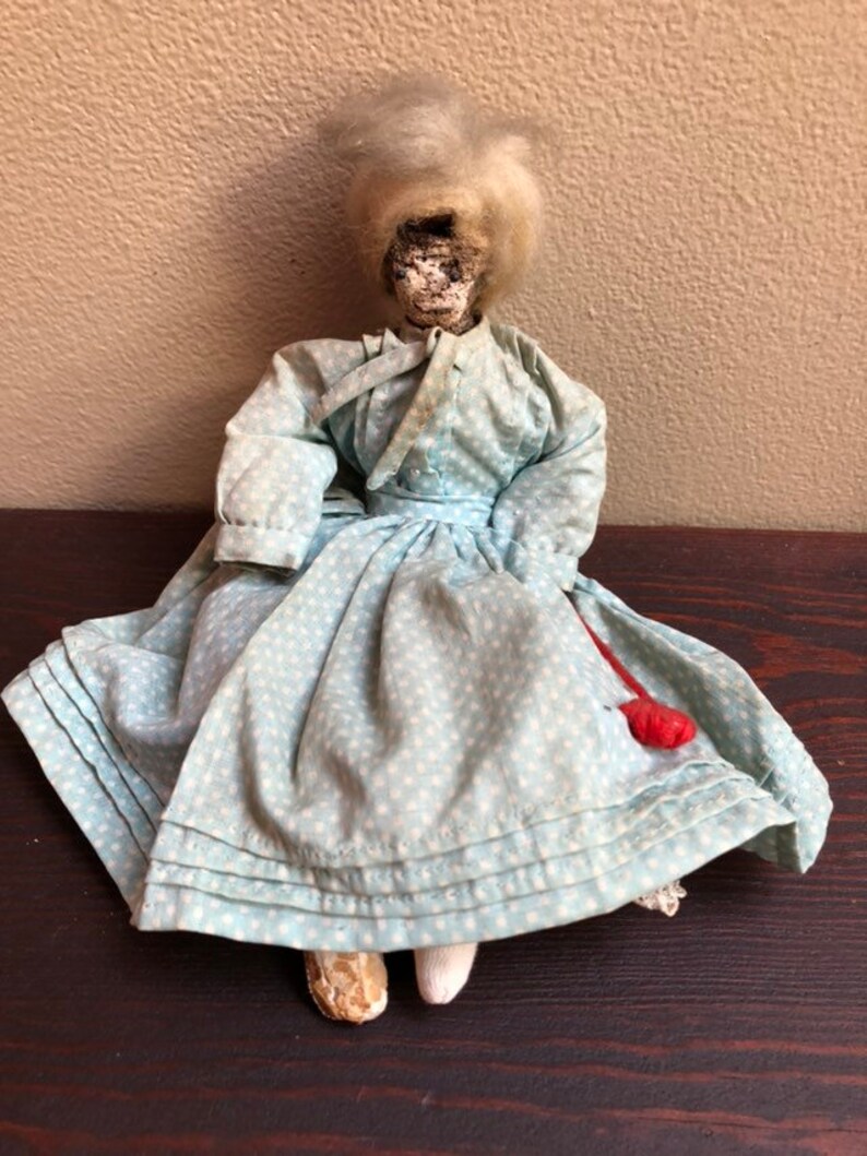 Vintage Old Hand Made Dolls - Etsy