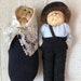Old Jewish Couple Handmade Soft Sculpture Dolls - Etsy