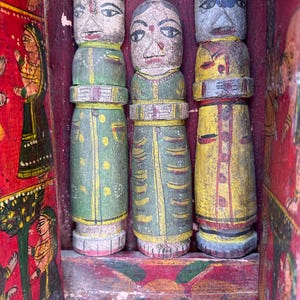 Antique Indian Kavad Mobile Storytelling Box - Etsy